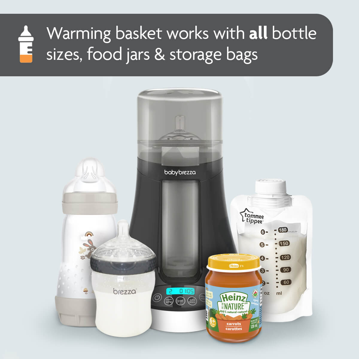 Baby Brezza Bottle & Breast Milk Warmer – Cheeky Rascals UK